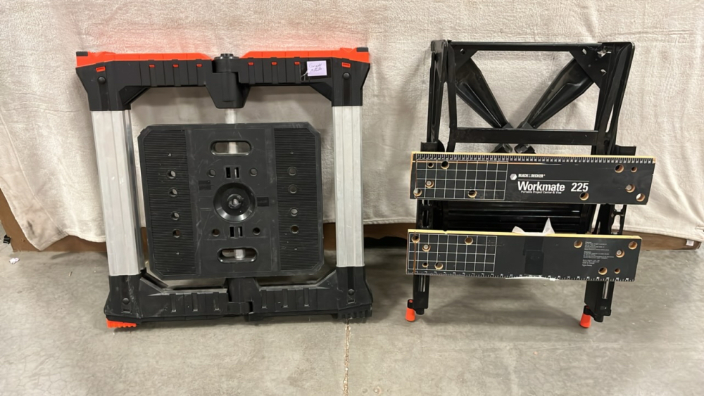 BLACK & DECKER WORKMATE TABLE AND FOLDABLE ULTIMATE X-HORSE