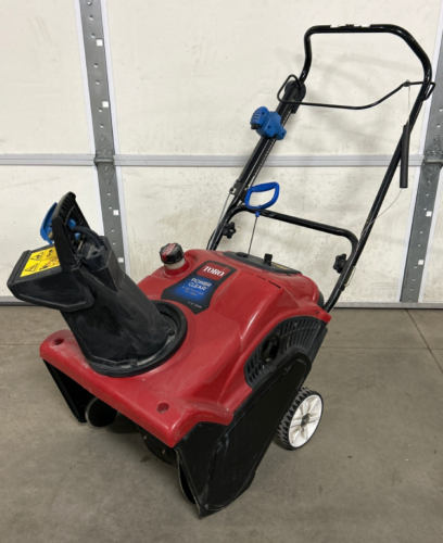 TORO SINGLE STAGE POWER CLEAR- 2 STROKE 21” SNOWBLOWER- HAS COMPRESSION ...