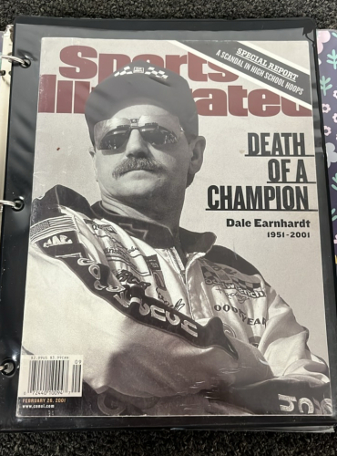 NASCAR TRADING CARD COLLECTION W/ DALE EARNHARDT SPORTS ILLUSTRATED ...