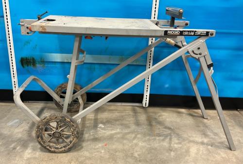 63 1/2’’ x 23 1/2’’ x 38’’ Rigid Miter Saw Utility Vehicle With Wheels