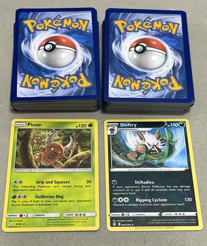 (125 ) Unsearched Pokemon Collectible Cards With Rare And Holos