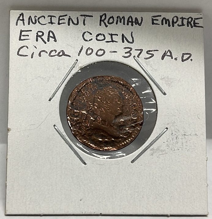 Ancient Roman Empire Era Coin, Circa 100-375AD (Very Fine Details)