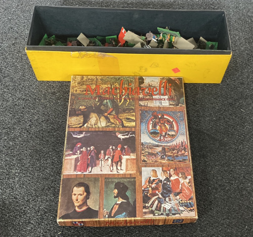 (1) Vintage Machiavelli Board Game With (1) Kodak Box of Collectible ...