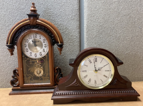 Westminster Quartz Wood Mantle Clock W/ Chime, Telstar Eleco Quartz Clock