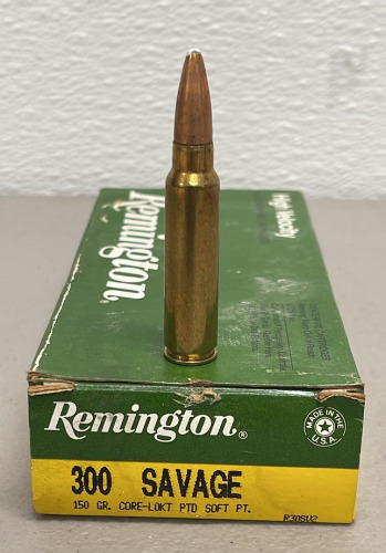(20) Rounds Remington 300 Savage 150 Grain Core-Lokt Soft Point