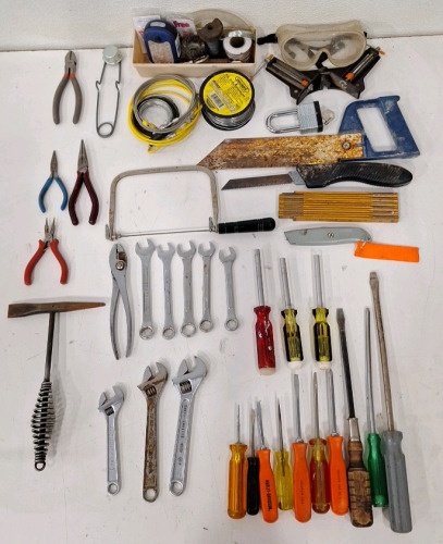 Collection Of Assorted Hand Tools