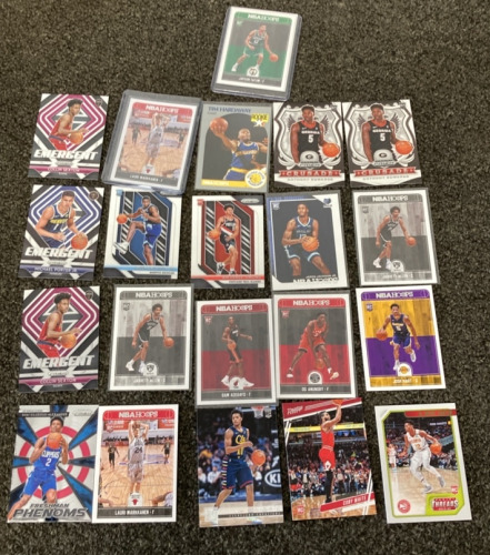 (21) Collectible NBA Basketball Cards