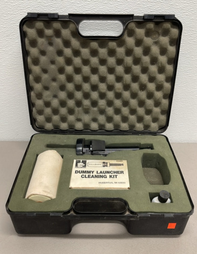 Hallmark Handheld Dummy Launcher Cleaning Kit Set In Hard Case