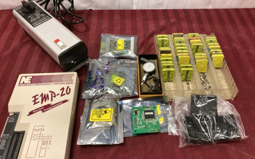 Various Circuit Boards, EMP -20 Device Programmer, Spetroline PE-140T ...