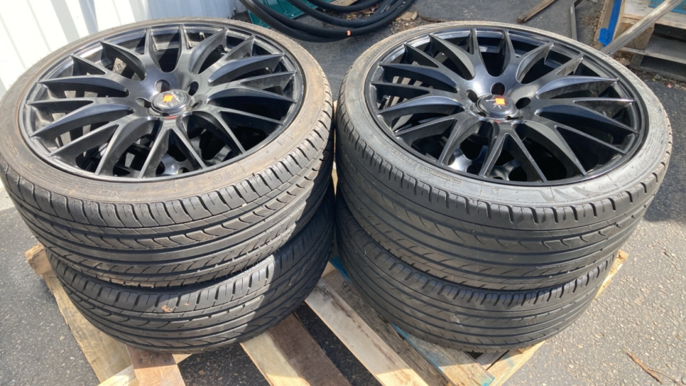 (4) Verde 20” Rims 5x108 Bolt Pattern