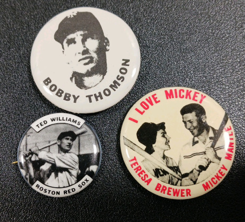 (6) MLB Collectible Pins Including Mickey Mantle & Babe Ruth