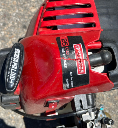 Craftsman 25 cc Gas-powered Weed Trimmer, Has Compression