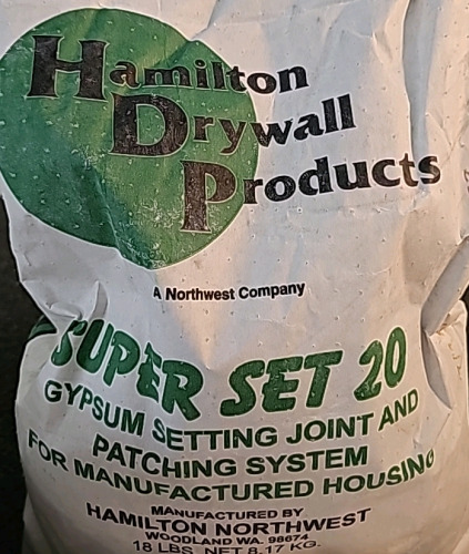(3) Bags Of Hamilton Drywall Products Super Set 40,(1) Bag Of Hamilton ...
