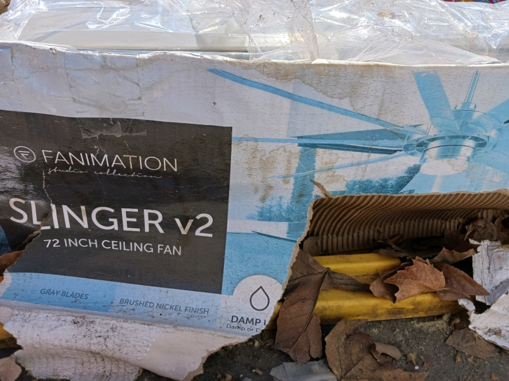 Fanimation Slinger v2 72 Ceiling Fan