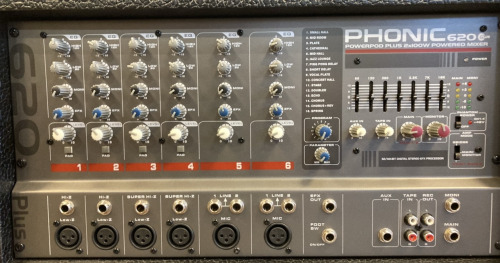Phonic Powerpod 620 Plus. EB
