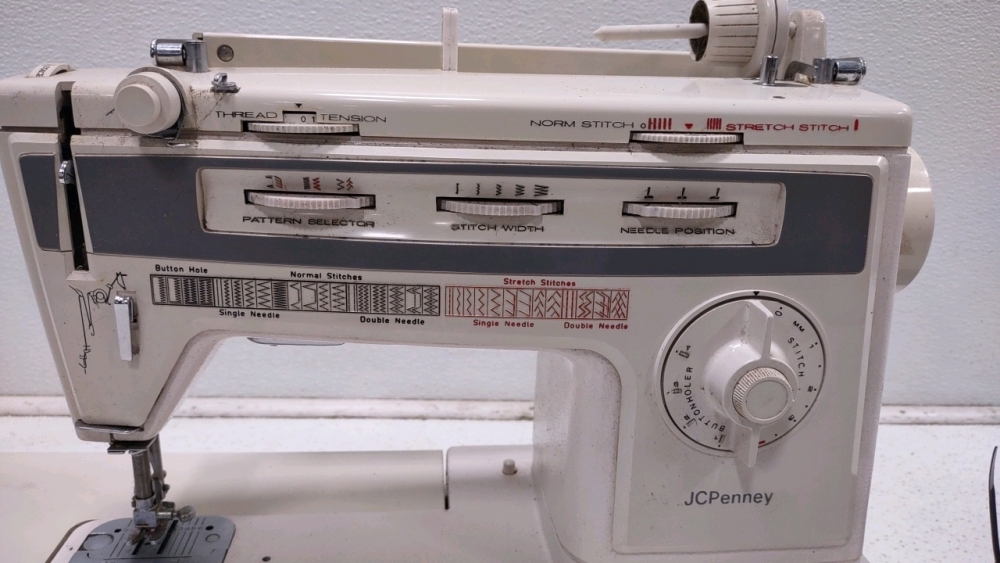 Vintage JCPenney Electric Sewing Machine