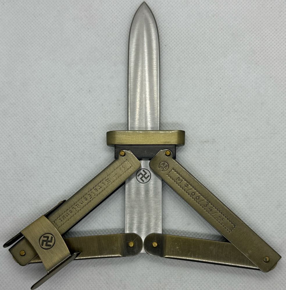 Replica WWII German Scissor Action Paratrooper Knife