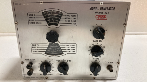 Vintage Signal Generator Model 324