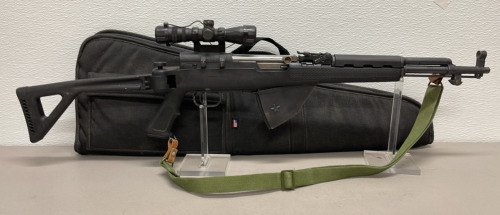 Norinco SKS 7.62 x 39mm, Bolt Action Rifle W/ Folding Stock, Scope And ...