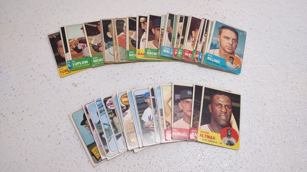 1960 Commons Baseball Cards