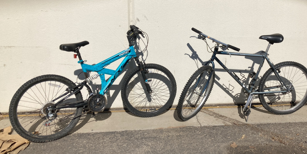 Gauntlet 18 Speed Next Bike & Mountain Trek 850 Bike