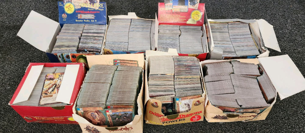 Spellfire Master The Magic Trading Card Game- 8 Boxes