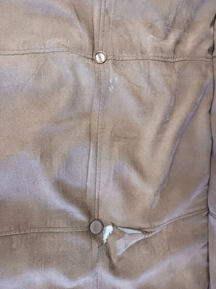 Brown Microfiber Futon