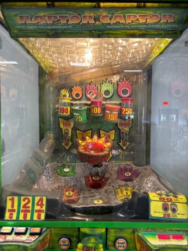 Raptor Captor Entertainment Arcade Game