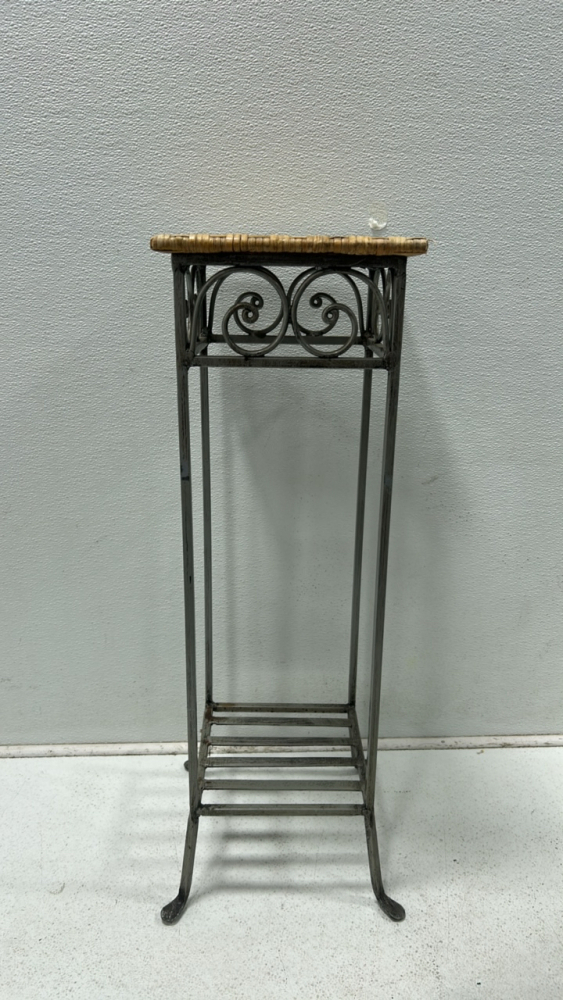 Side Table, Wine rack, Basket Full Of Vinyl's And More!!!