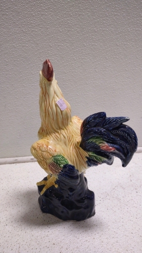 (2) Assorted Porcelain Roosters