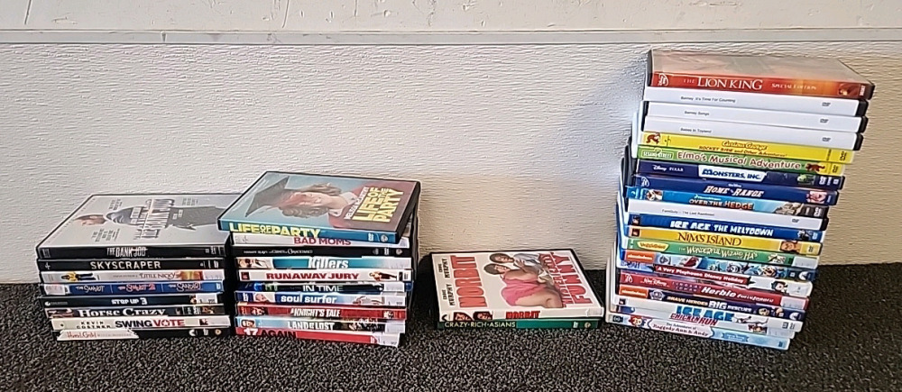Various DVD Movies..