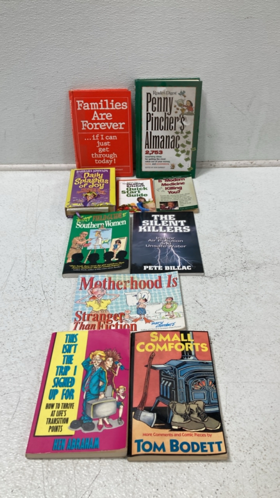 (45) Assorted Books
