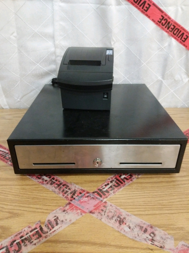 MS 16 Cash Drawer and Bixolon Receipt Printer