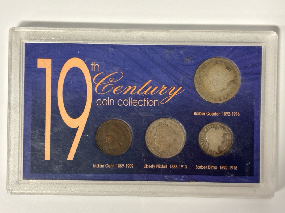 19th Century Coin Collection