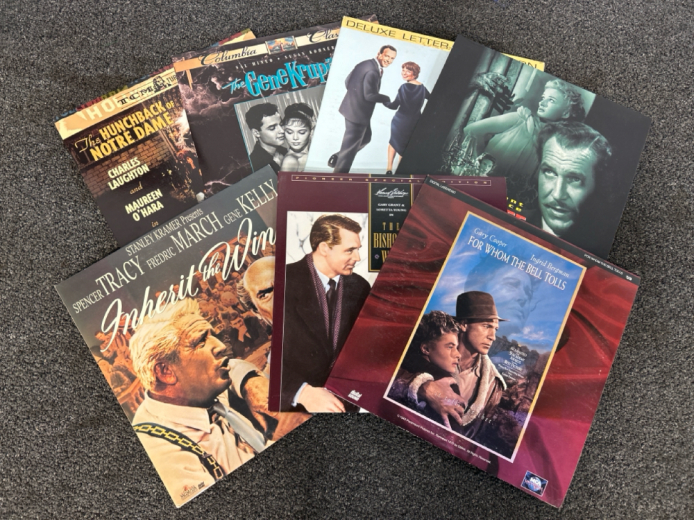 Collectible Movie Laser Discs