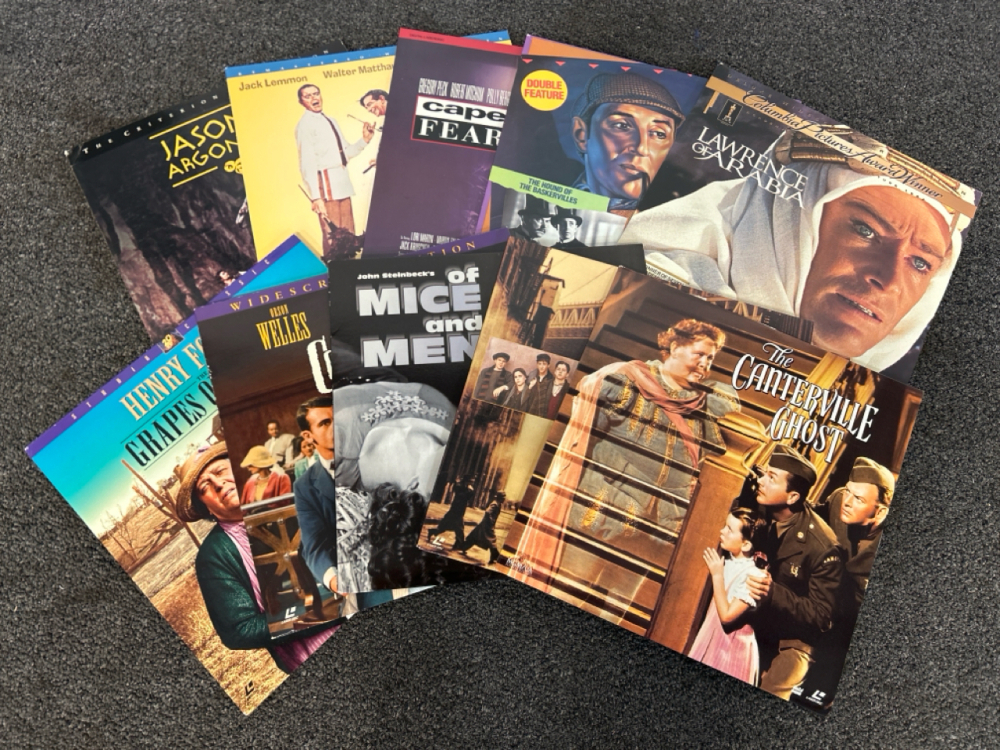 Collectible Movie Laser Discs