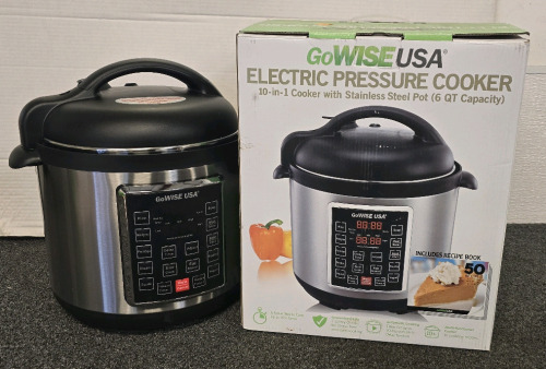 GoWise Electric Pressure Cooker- New/Like New In Box