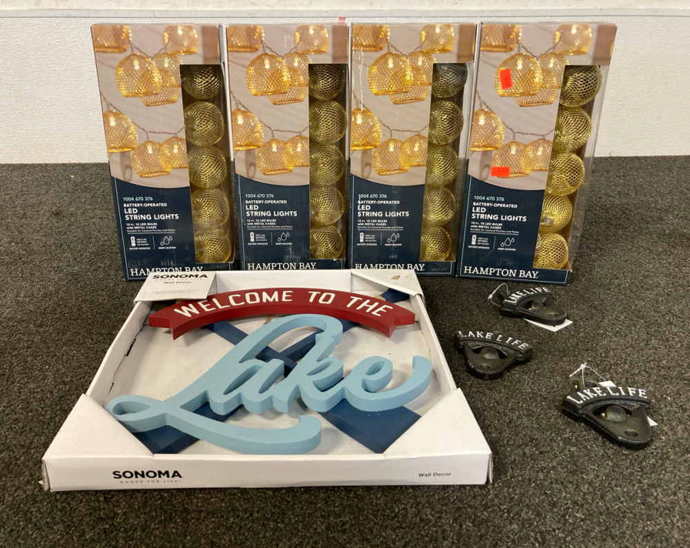 Wall Decor & String Lights