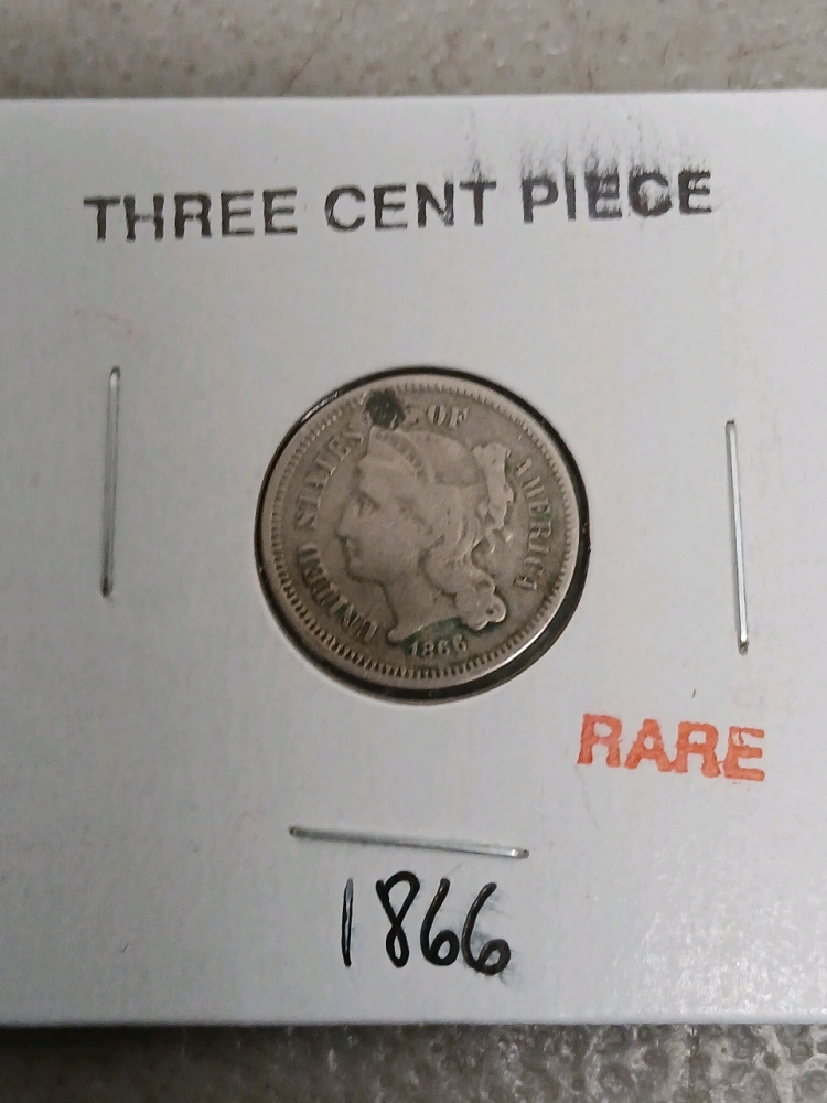 1866 Three Cent Piece