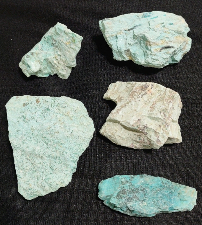 1130cts. Natural Rough Turquoise From: Kingman, AZ Mine