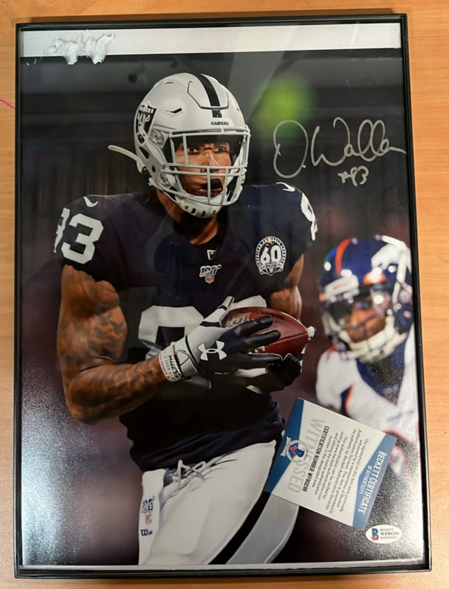 (2) Signed Football Pictures