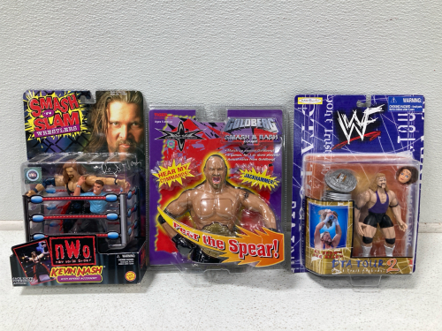 (1) NWO Smash N Slam Wrestlers Kevin Nash, (1) Tiger Electronics ...