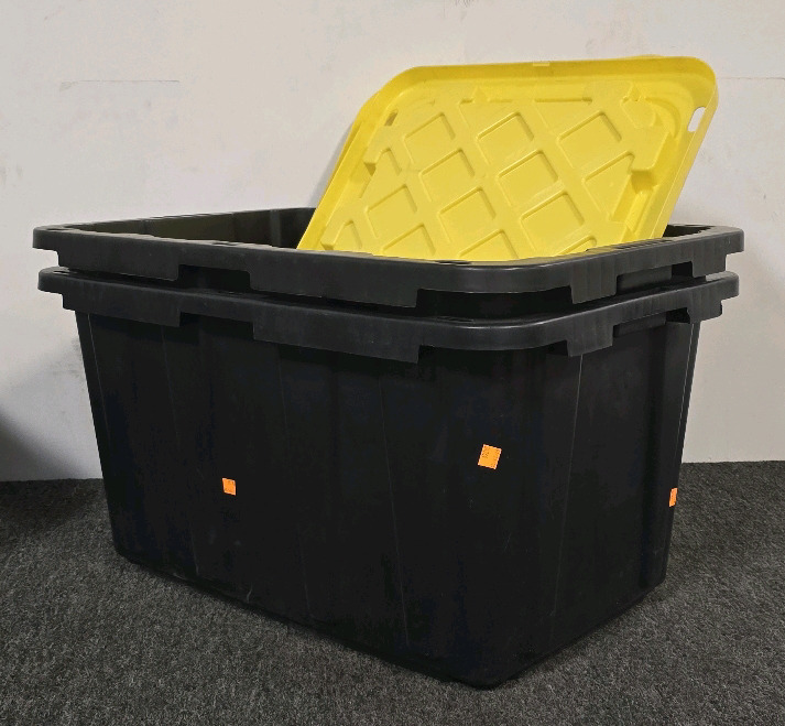(4) Heavy Duty Totes