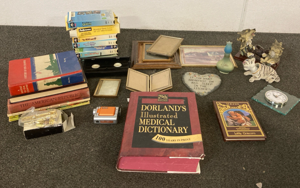 Books, Statues, Locks & More