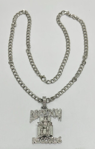 “Death Row Records” Pendant W/ Chain Necklace