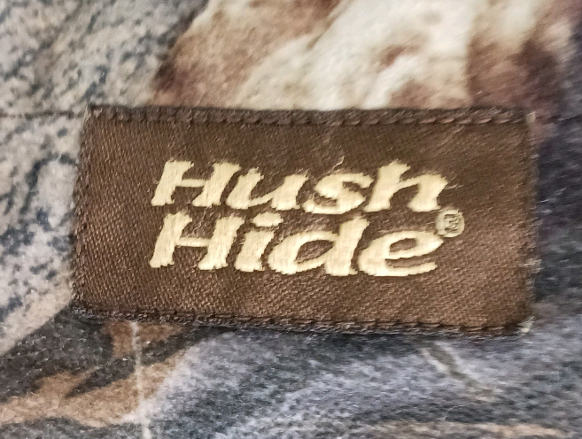 (1) Gamehide Hush Hide Camo Hunting Jacket - Style Y77