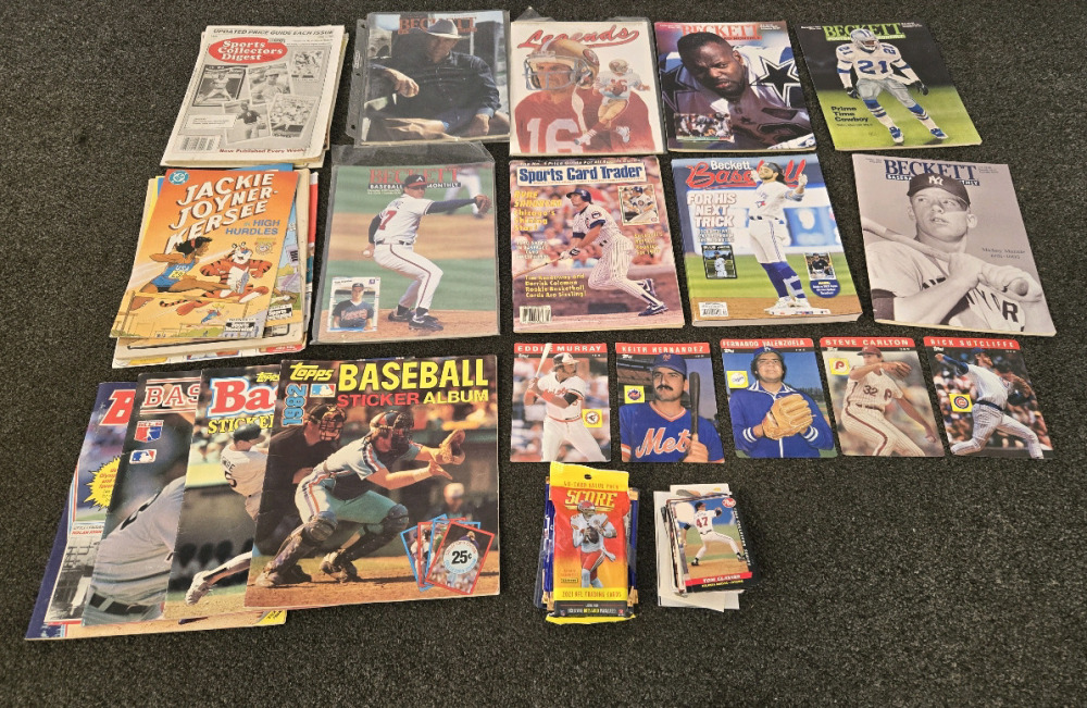 Baseball Magazines & Cards