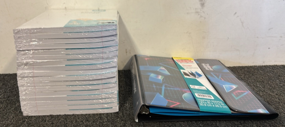 (4) Binders & Over 5000 Sheets of Paper