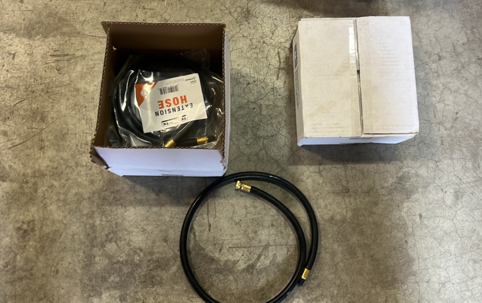 (2) Boxes With (5) 3' Inflation Extension Hose by Test-Tite.