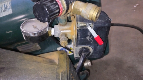 (Green) Rolair 2 HP 4.3 Gallon Twin Stack Air Compressor, Also Known as ...